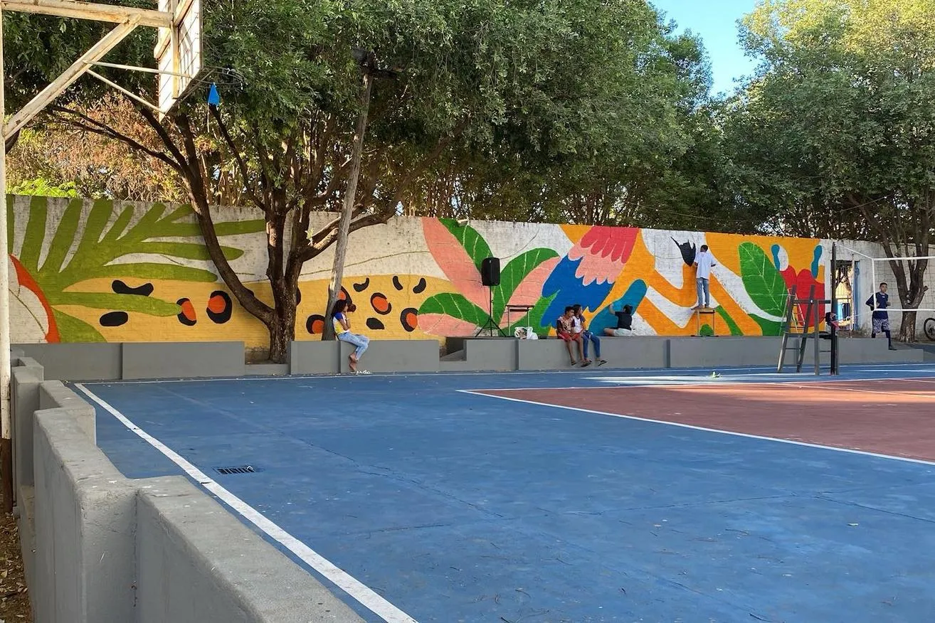 Escolas no estado são transformadas através do muralismo - TOCANTINS CULTURAL