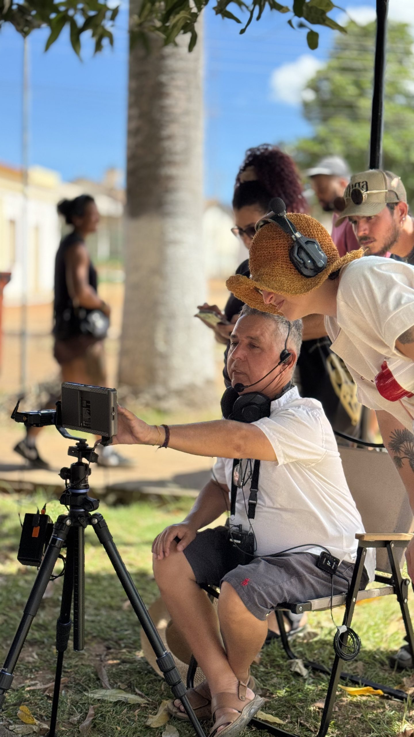 Um tributo à memória, à arte e à história, gravações do filme “Um Certo ...